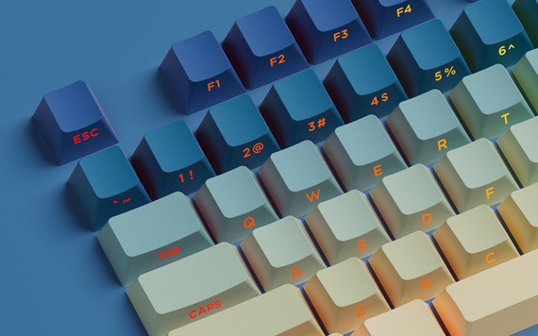 PBT Keycaps – 75% Keyboard Compatible Keycap Set - Veekos