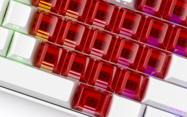 Love Keycaps in PC – Transparent Keycap Set - Veekos